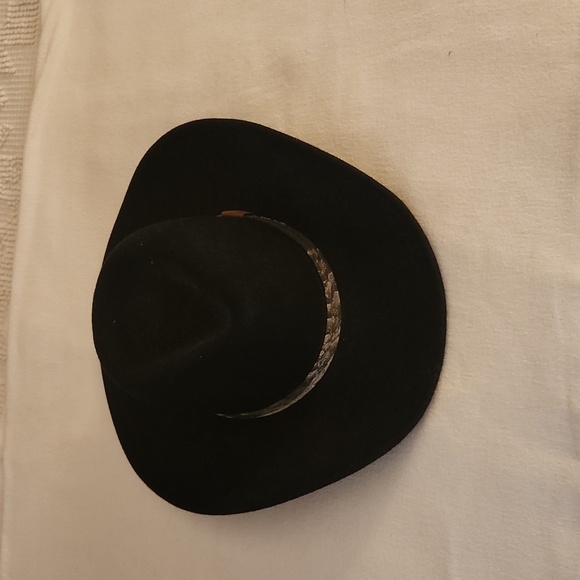 Timbers | Accessories | Black And Camo Wool Cowboy Hat Small | Poshmark